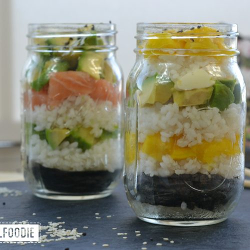 New recipe: Sushi Pie! - Anne Travel Foodie