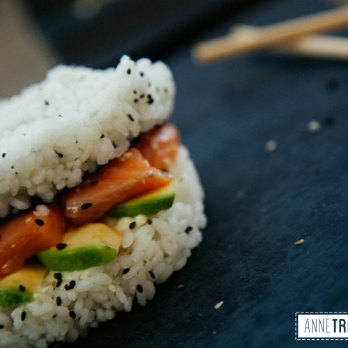 New recipe: Sushi Pie! - Anne Travel Foodie