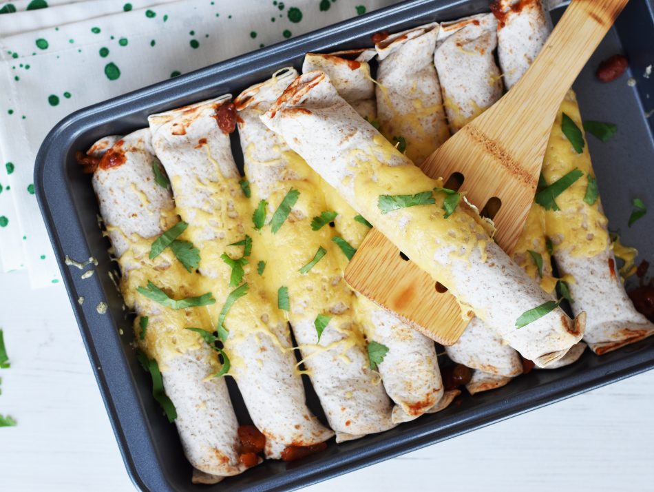 New recipe: vegetarian burrito's with cheese - Anne Travel Foodie