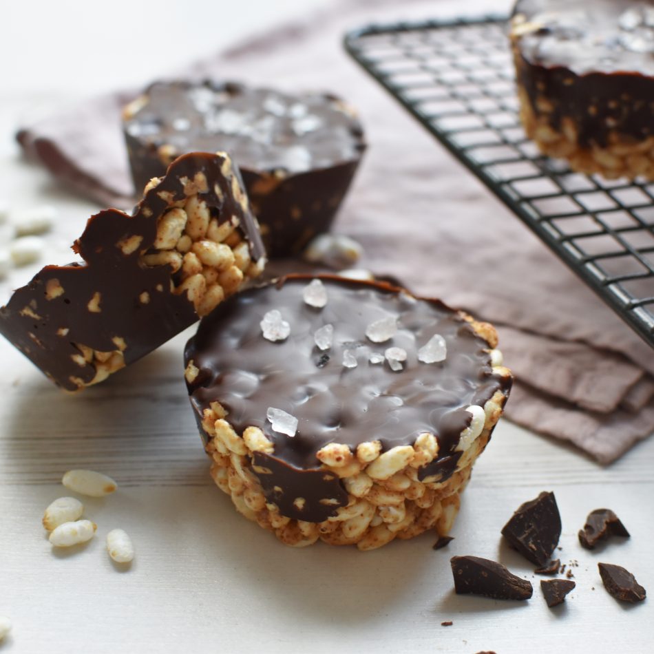 Vegan Puffed Rice Treats - Anne Travel Foodie