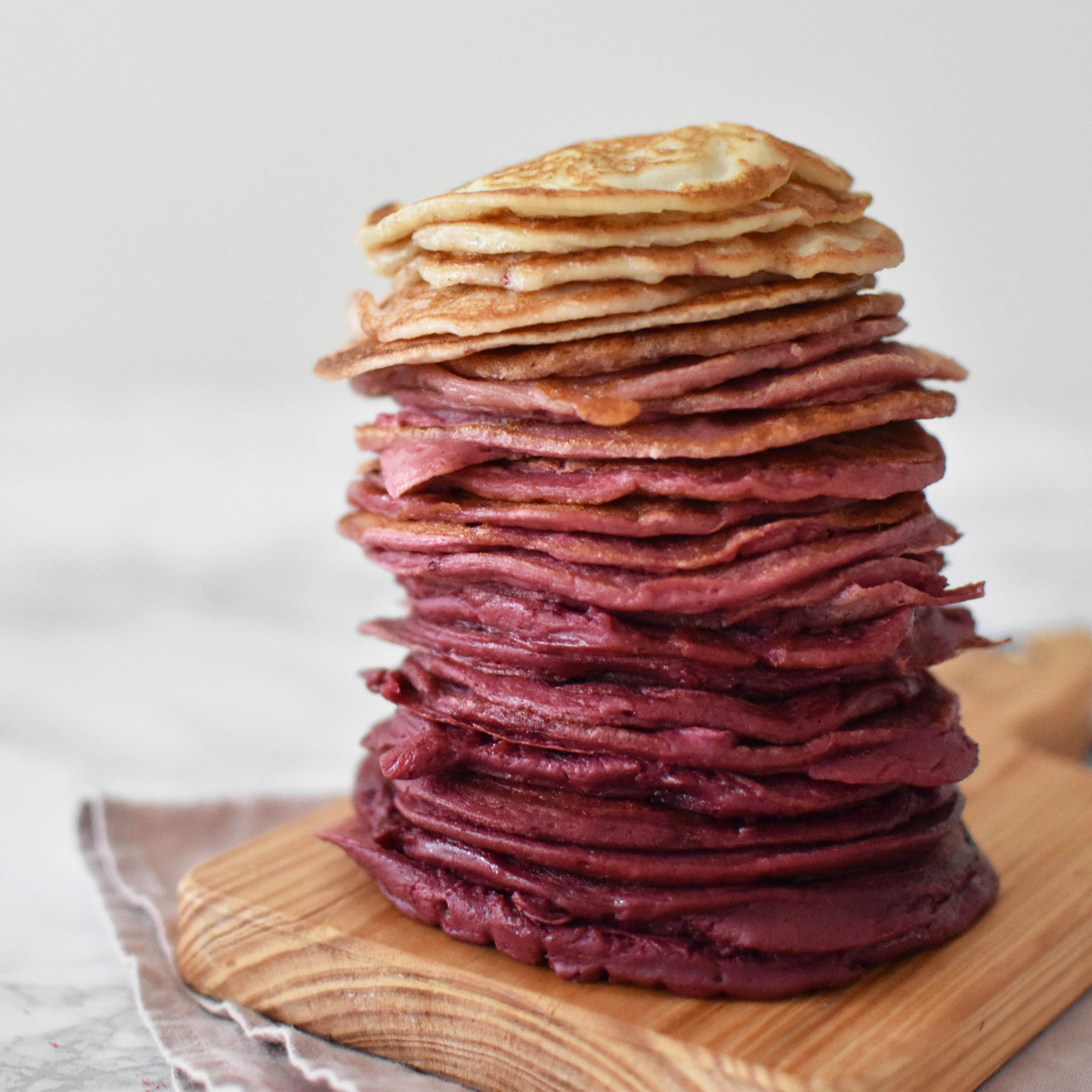 Pink Pancakes for Valentine's Day - Anne Travel Foodie