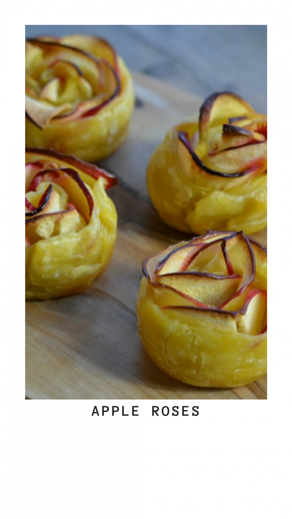 Apple Roses - Anne Travel Foodie
