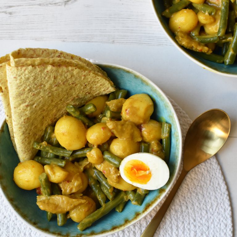 Vegetarian roti from Suriname - Anne Travel Foodie