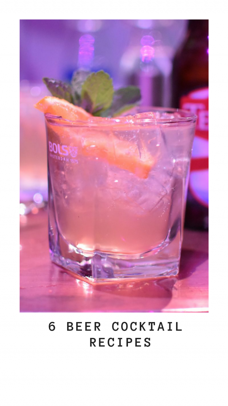 6 Beer Cocktail Recipes - Anne Travel Foodie
