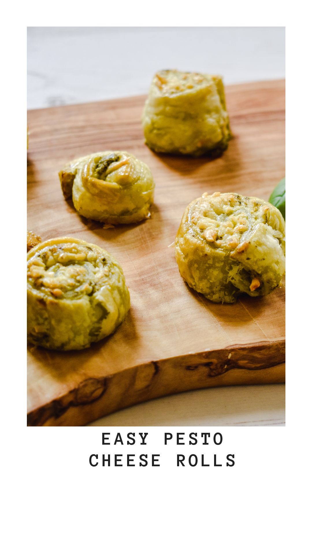 Easy Pesto Cheese Snacks - Anne Travel Foodie