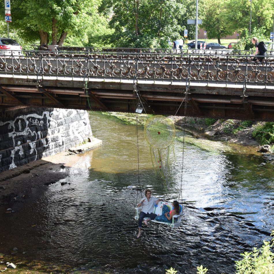 The Užupis neighborhood in Vilnius - Anne Travel Foodie