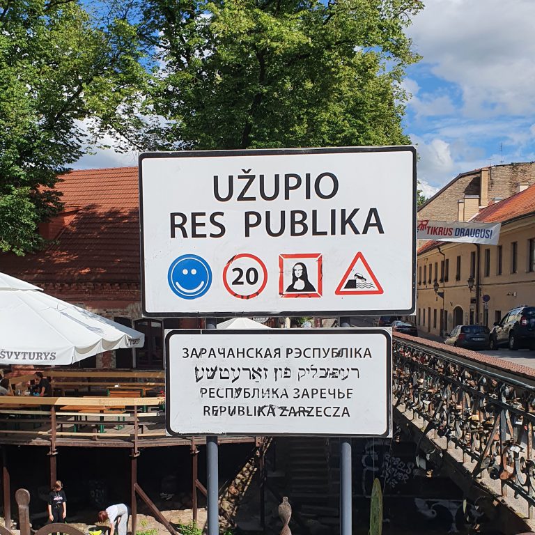 The Užupis neighborhood in Vilnius - Anne Travel Foodie