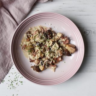 Vegetarian oven baked risotto - Anne Travel Foodie