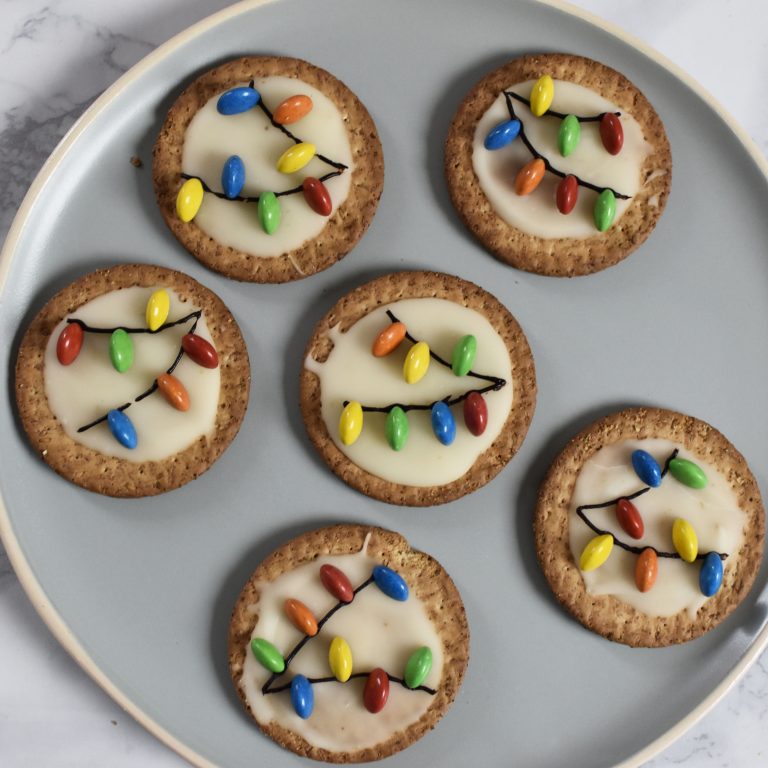 Christmas lights cookies - Anne Travel Foodie