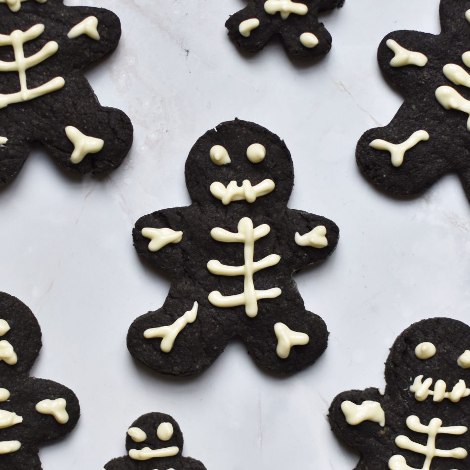 Halloween Skeleton Cookies - Anne Travel Foodie