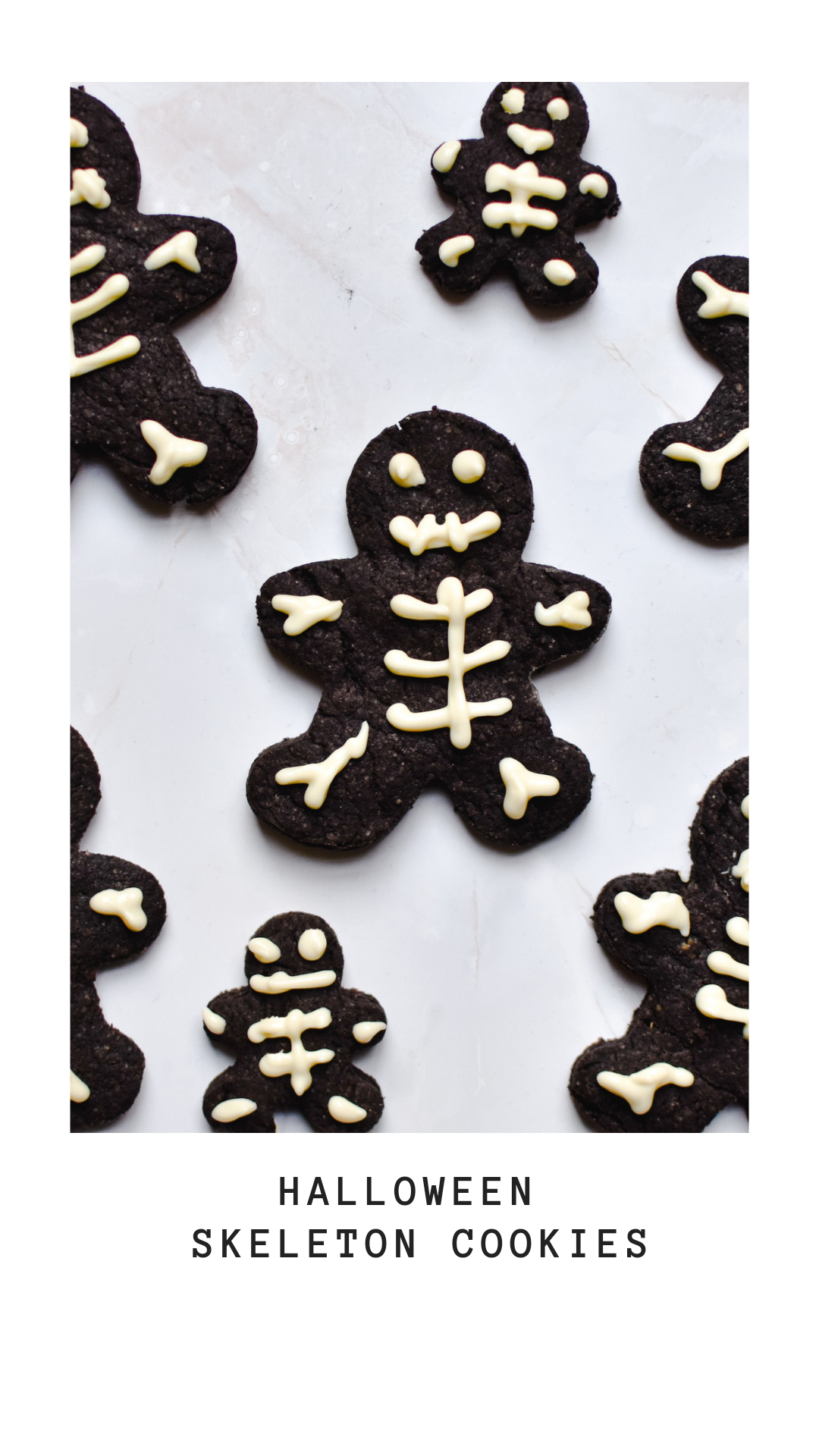 Halloween Skeleton Cookies - Anne Travel Foodie