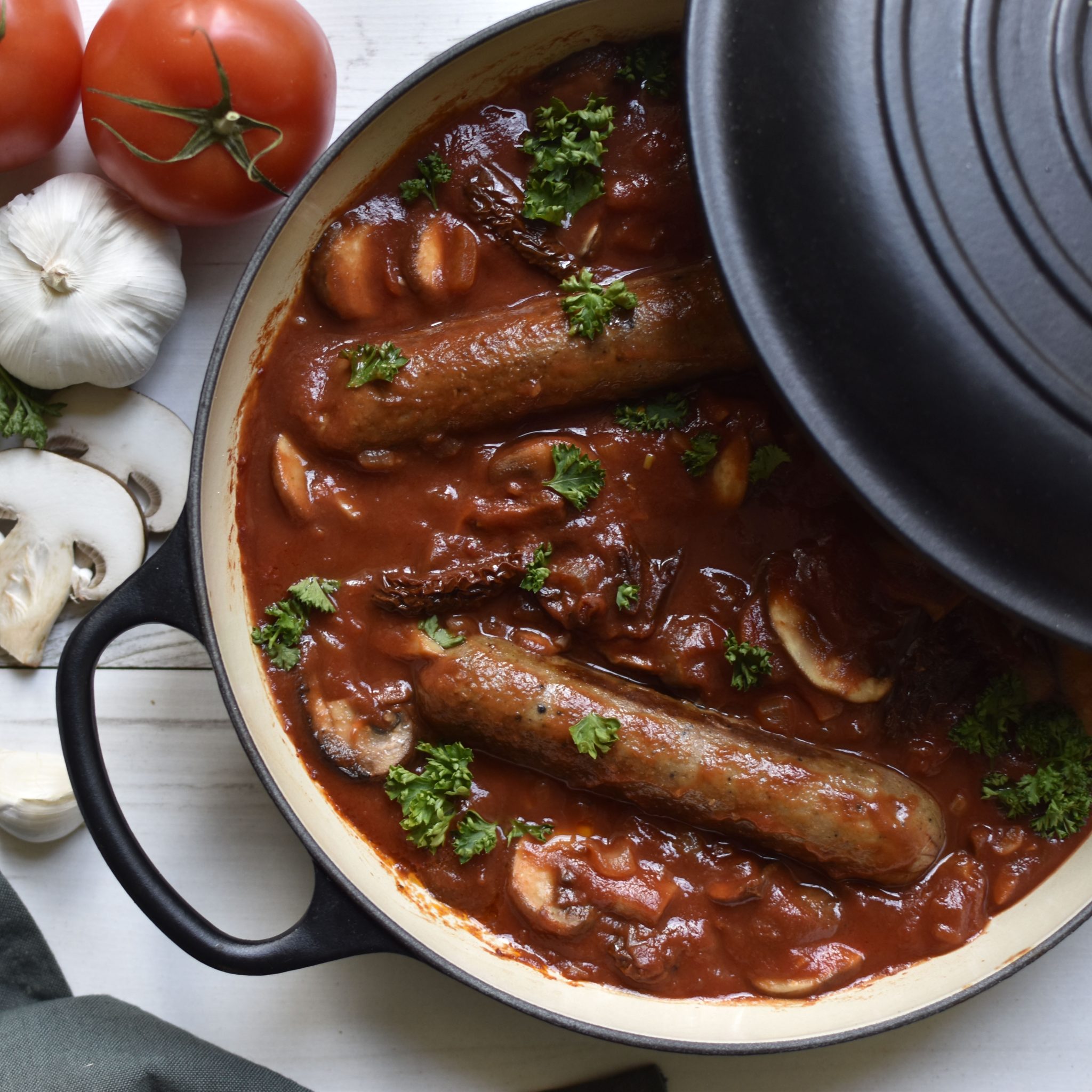 Recept vegetarische stoof met paddenstoelen - Anne Travel Foodie