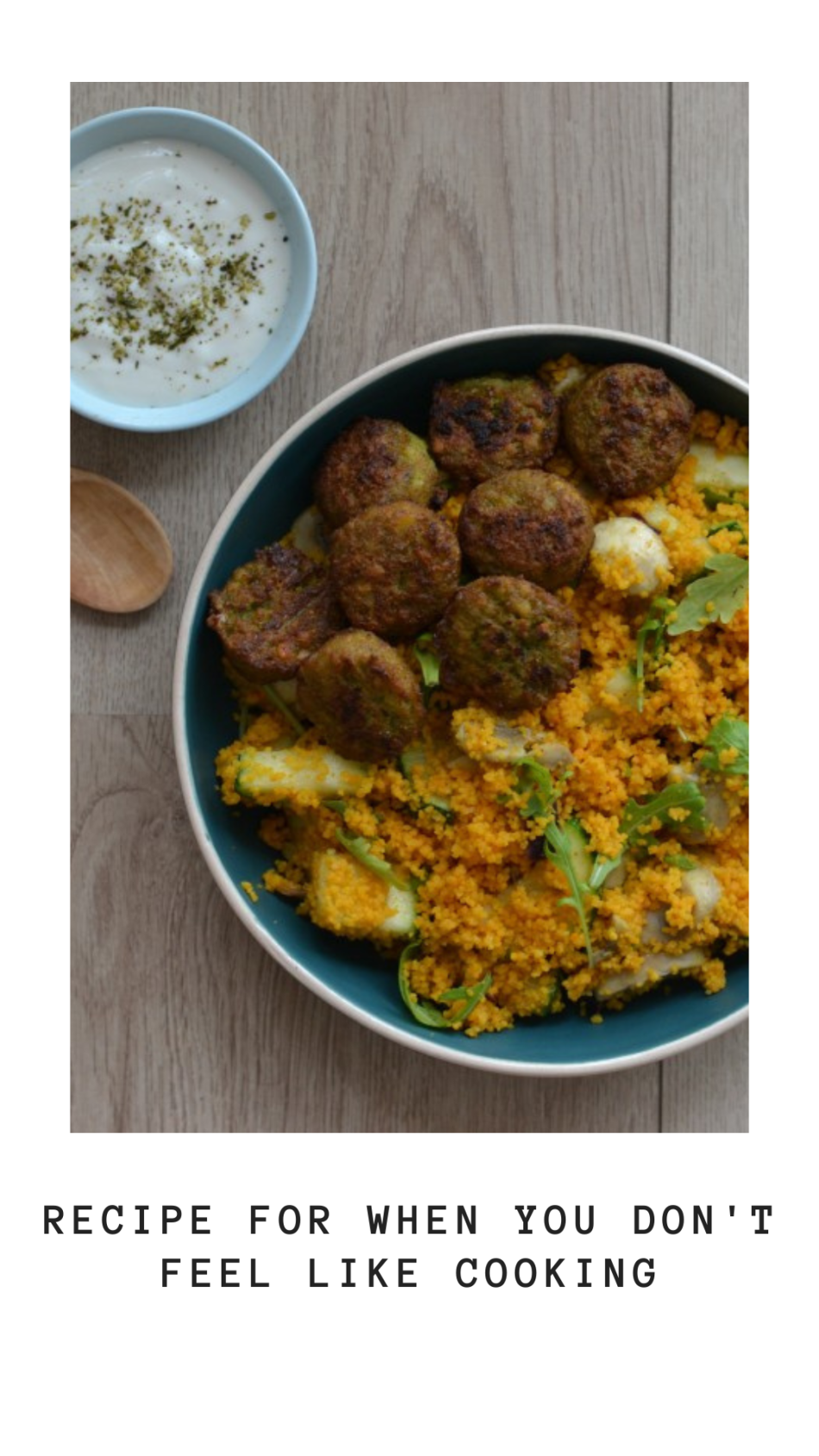 Recipe for when you don't feel like cooking - Anne Travel Foodie