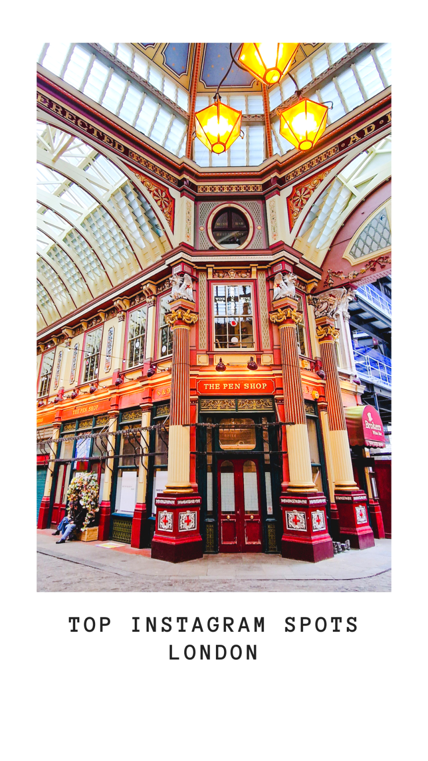 Top Instagram spots in London - Anne Travel Foodie