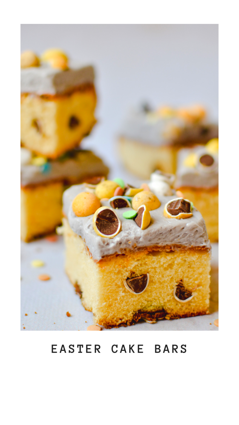 Easter Cake Bars - Anne Travel Foodie