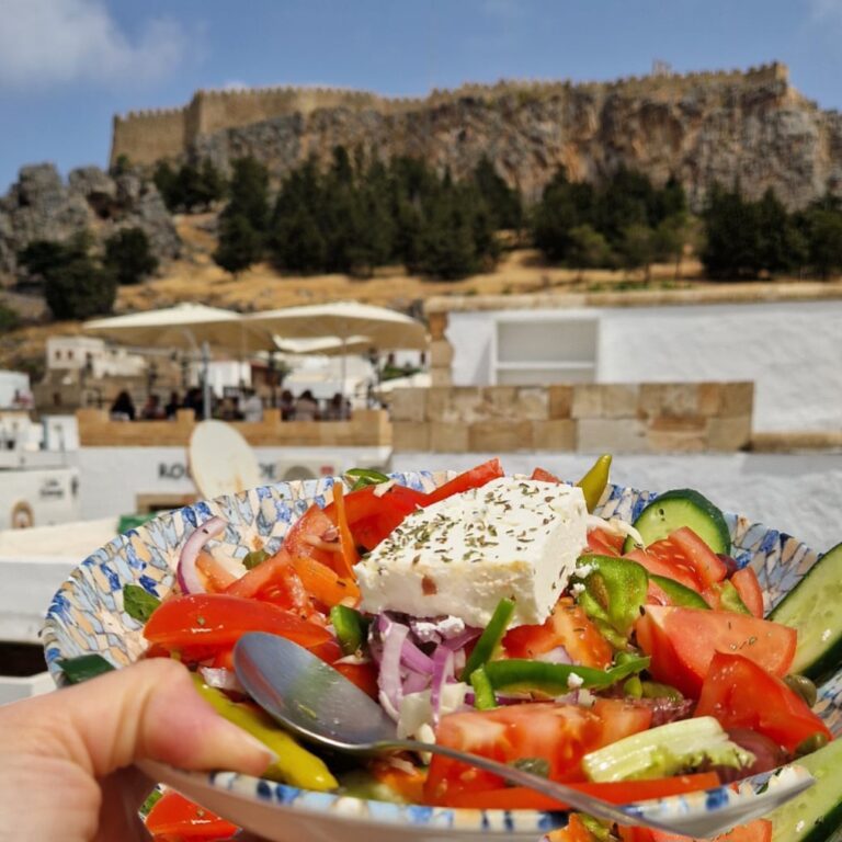 Best Vegetarian and Vegan food on Rhodes, Greece - Anne Travel Foodie